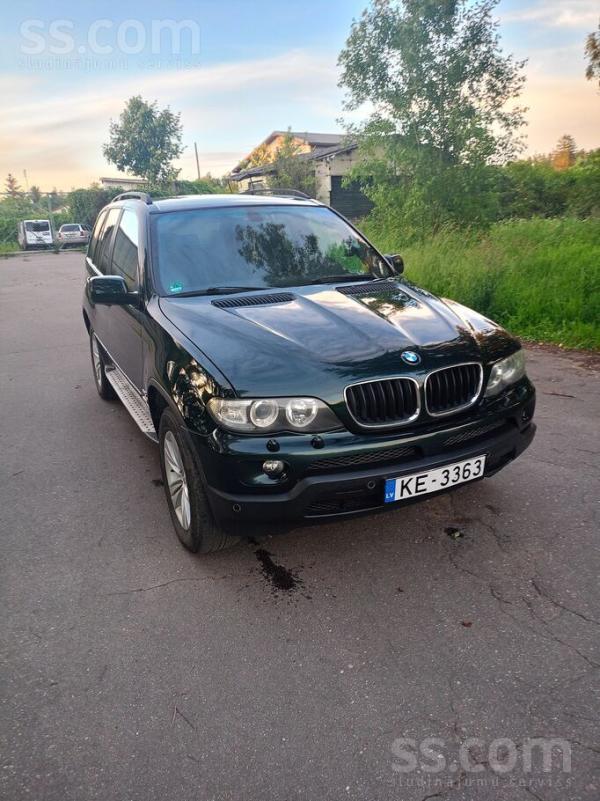 Green BMW X5 2004 in Riga, with an engine capacity of 3.00 L and mileage of 360 thousand km for 5700 €, photo 9 on AUTOMOTO.COM.LV
