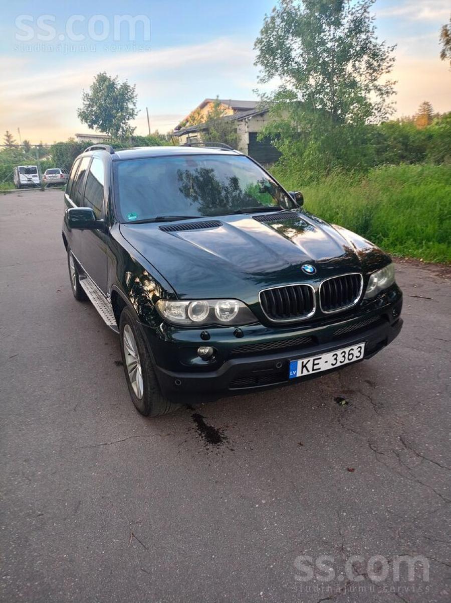 Zaļš BMW X5 2004 Rīga, ar dzinēja tilpumu 3.00 L un nobraukumu 360 tūkst. km par 5700 €, foto 10 vietnē AUTOMOTO.COM.LV