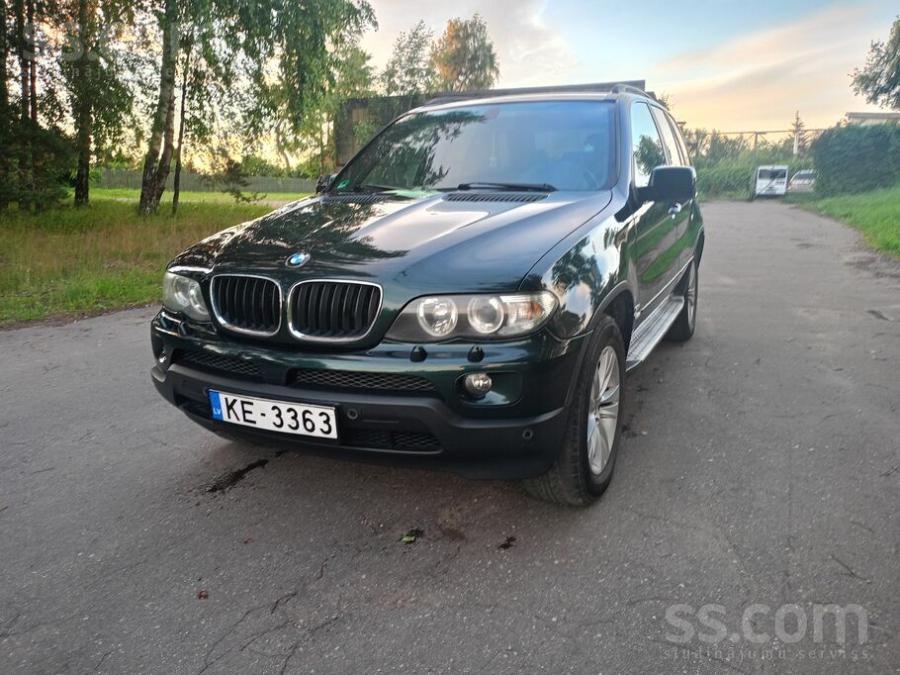 Zaļš BMW X5 2004 Rīga, ar dzinēja tilpumu 3.00 L un nobraukumu 360 tūkst. km par 5700 €, foto 12 vietnē AUTOMOTO.COM.LV