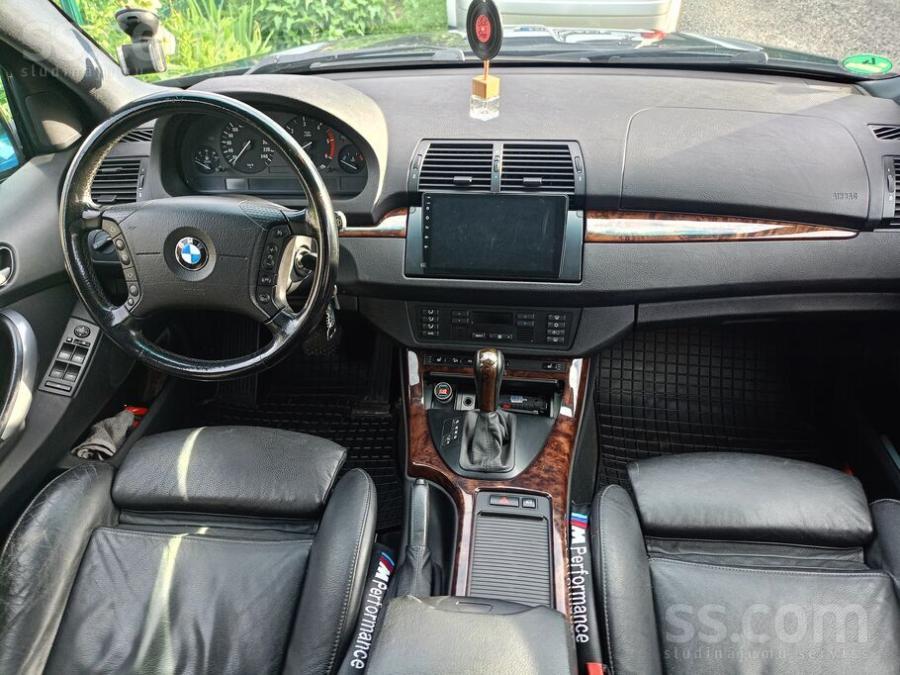 Zaļš BMW X5 2004 Rīga, ar dzinēja tilpumu 3.00 L un nobraukumu 360 tūkst. km par 5700 €, foto 18 vietnē AUTOMOTO.COM.LV