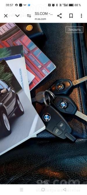 Zaļš BMW X5 2004 Rīga, ar dzinēja tilpumu 3.00 L un nobraukumu 360 tūkst. km par 5700 €, foto 28 vietnē AUTOMOTO.COM.LV