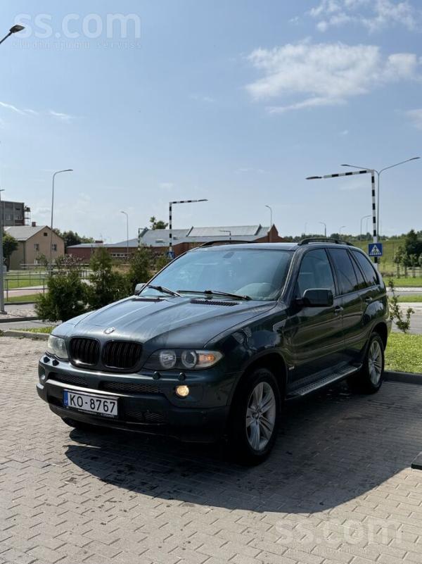 Zaļš BMW X5 2004 Rēzekne, ar dzinēja tilpumu 3.00 L un nobraukumu 506 tūkst. km par 3450 €, foto 1 vietnē AUTOMOTO.COM.LV