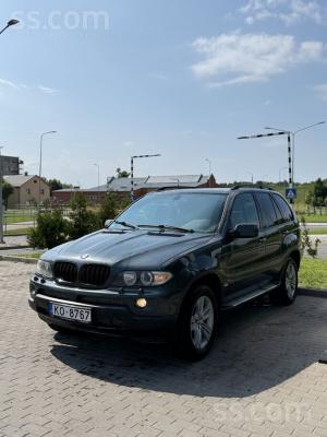 Зеленый БМВ Х5 2004 в Резекне, объемом двигателя 3.00 л и пробегом 506 тыс. км за 3450 €, фото  на AUTOMOTO.COM.LV
