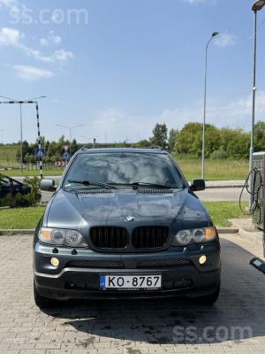 Green BMW X5 2004 in Rezekne, with an engine capacity of 3.00 L and mileage of 506 thousand km for 3450 €, photo 3 on AUTOMOTO.COM.LV