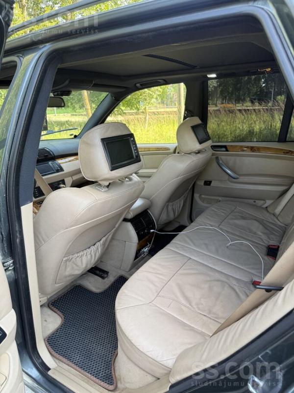 Zaļš BMW X5 2004 Rēzekne, ar dzinēja tilpumu 3.00 L un nobraukumu 506 tūkst. km par 3450 €, foto 7 vietnē AUTOMOTO.COM.LV