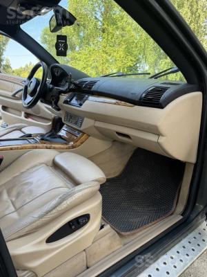 Green BMW X5 2004 in Rezekne, with an engine capacity of 3.00 L and mileage of 506 thousand km for 3450 €, photo 9 on AUTOMOTO.COM.LV