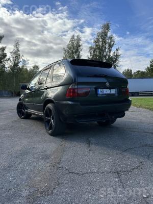 Zaļš BMW X5 2004 Gulbene, ar dzinēja tilpumu 3.00 L un nobraukumu 376 tūkst. km par 4800 €, foto 5 vietnē AUTOMOTO.COM.LV