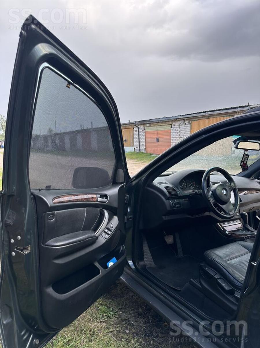 Zaļš BMW X5 2004 Gulbene, ar dzinēja tilpumu 3.00 L un nobraukumu 376 tūkst. km par 4800 €, foto 7 vietnē AUTOMOTO.COM.LV
