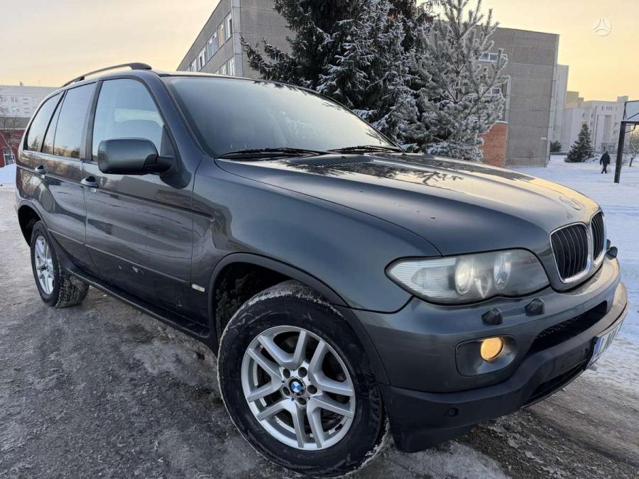 Green BMW X5 2005 in Kaunas, with an engine capacity of 2.99 L and mileage of 345 thousand km for 3890 €, photo 2 on AUTOMOTO.COM.LV