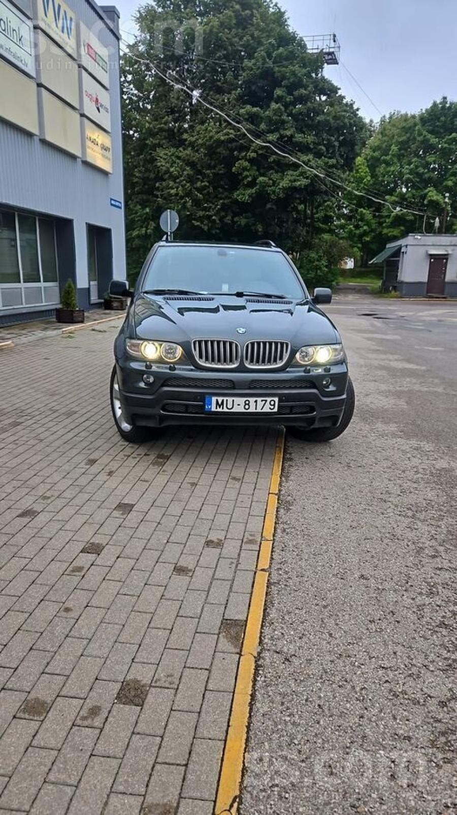 Green BMW X5 2005 in Riga, with an engine capacity of 3.00 L and mileage of 219 thousand km for 6350 €, photo 15 on AUTOMOTO.COM.LV