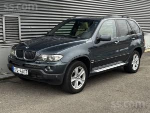 Green BMW X5 2005 in Riga, with an engine capacity of 3.00 L and mileage of 357 thousand km for 4400 €, photo  on AUTOMOTO.COM.LV