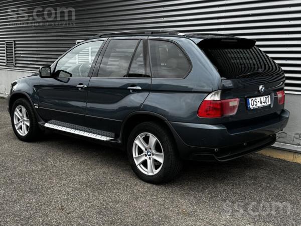 Green BMW X5 2005 in Riga, with an engine capacity of 3.00 L and mileage of 357 thousand km for 4400 €, photo 4 on AUTOMOTO.COM.LV