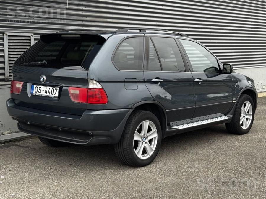 Zaļš BMW X5 2005 Rīga, ar dzinēja tilpumu 3.00 L un nobraukumu 357 tūkst. km par 4400 €, foto 6 vietnē AUTOMOTO.COM.LV