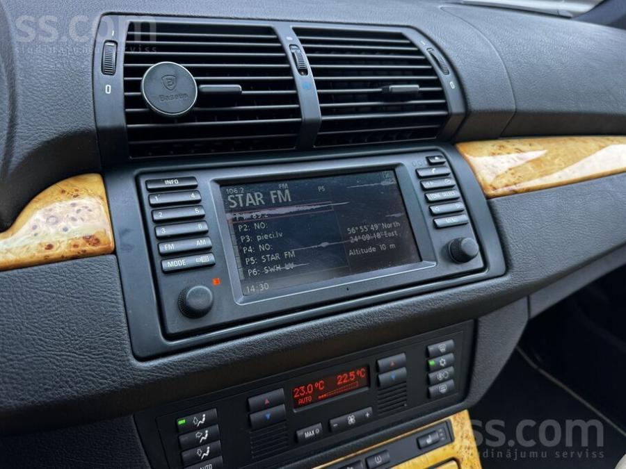 Zaļš BMW X5 2005 Rīga, ar dzinēja tilpumu 3.00 L un nobraukumu 357 tūkst. km par 4400 €, foto 20 vietnē AUTOMOTO.COM.LV