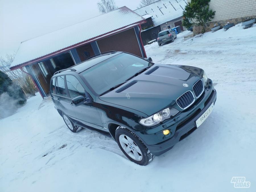 Zaļš BMW X5 2006 Vilkaviškis, ar dzinēja tilpumu 3.00 L un nobraukumu 450 tūkst. km par 3800 €, foto 2 vietnē AUTOMOTO.COM.LV