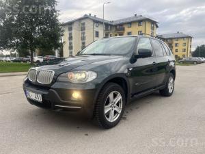 Green BMW X5 2008 in Riga, with an engine capacity of 3.00 L and mileage of 0 thousand km for 6300 €, photo 4 on AUTOMOTO.COM.LV