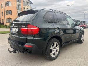 Green BMW X5 2008 in Riga, with an engine capacity of 3.00 L and mileage of 0 thousand km for 6300 €, photo 8 on AUTOMOTO.COM.LV
