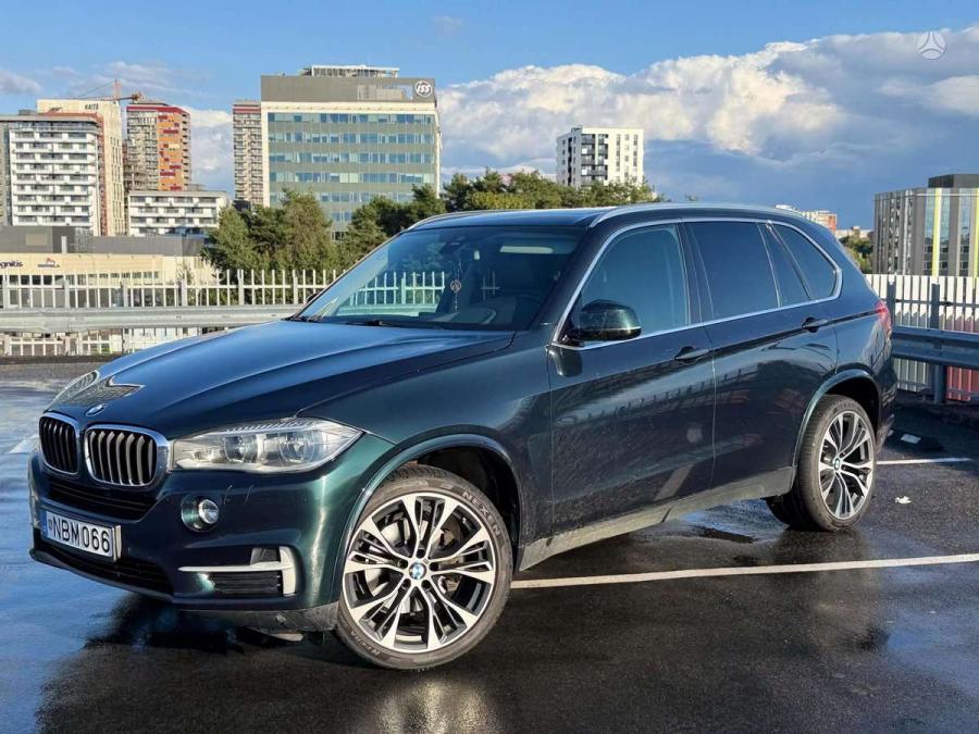 Zaļš BMW X5 2014 Viļņa, ar dzinēja tilpumu 2.99 L un nobraukumu 320 tūkst. km par 20000 €, foto 3 vietnē AUTOMOTO.COM.LV