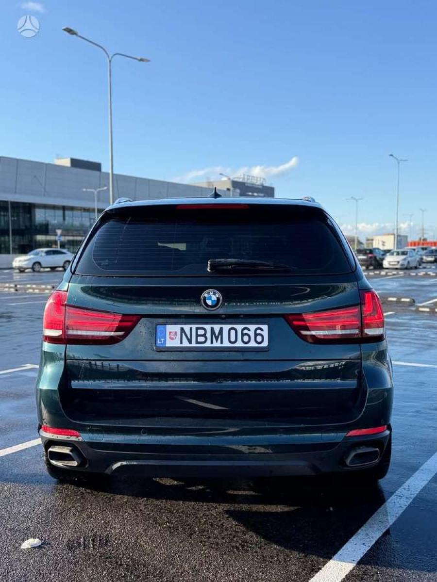 Zaļš BMW X5 2014 Viļņa, ar dzinēja tilpumu 2.99 L un nobraukumu 320 tūkst. km par 20000 €, foto 4 vietnē AUTOMOTO.COM.LV