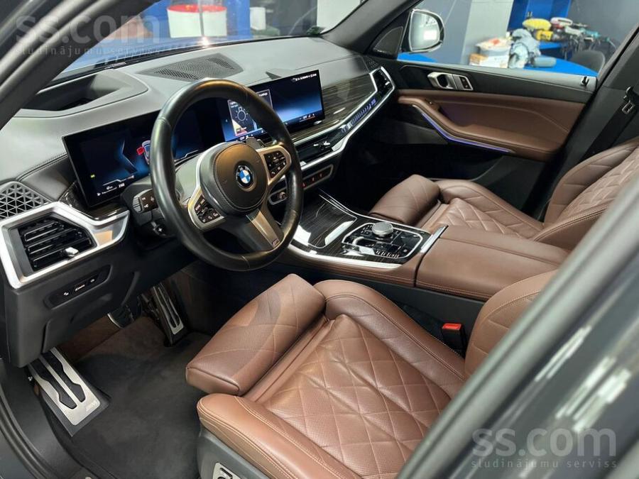 Green BMW X5 2024 in Cesis, with an engine capacity of 3.00 L and mileage of 79 thousand km for 69900 €, photo 6 on AUTOMOTO.COM.LV