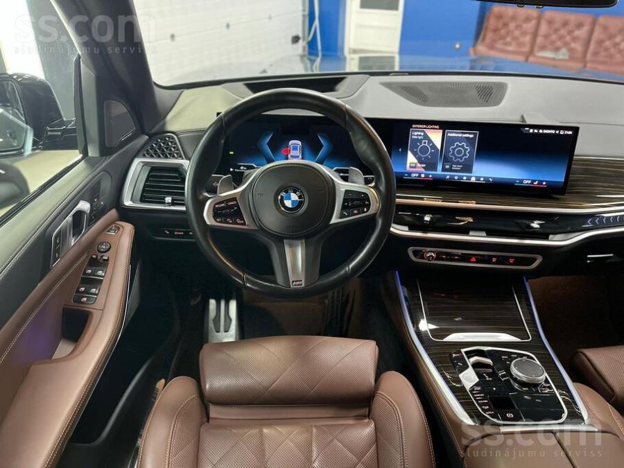 Green BMW X5 2024 in Cesis, with an engine capacity of 3.00 L and mileage of 79 thousand km for 69900 €, photo 8 on AUTOMOTO.COM.LV