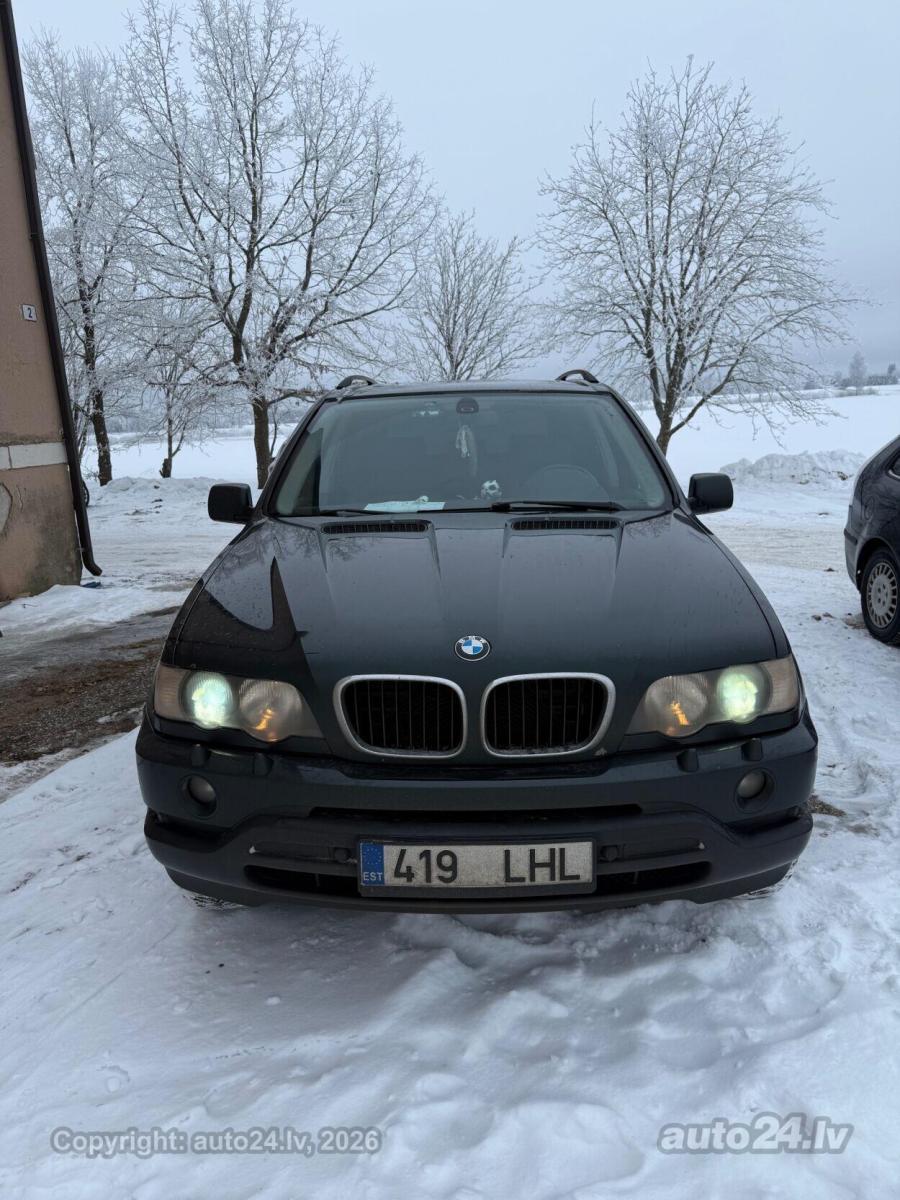 Green BMW X5 2003 in Jogeva, with an engine capacity of 2.90 L and mileage of 305 thousand km for 4750 €, photo 2 on AUTOMOTO.COM.LV