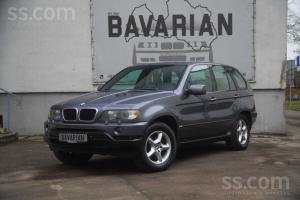 Pelēks BMW X5 2001 Rīga, ar dzinēja tilpumu 3.00 L un nobraukumu 300 tūkst. km par 3150 €, foto  vietnē AUTOMOTO.COM.LV