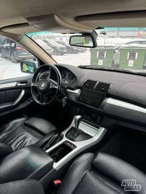 Grey BMW X5 2001 in Vilnius, with an engine capacity of 3.00 L and mileage of 310 thousand km for 3199 €, photo 13 on AUTOMOTO.COM.LV