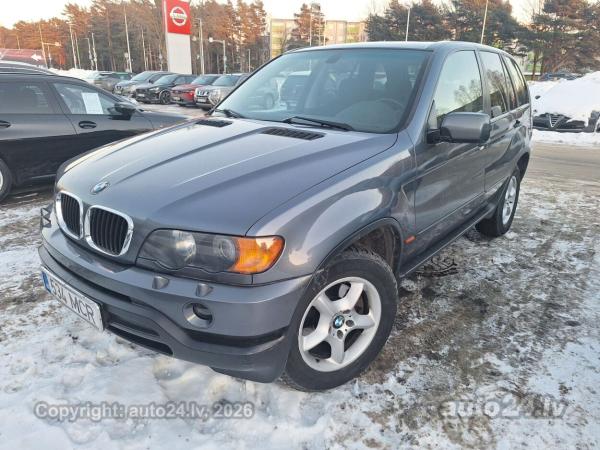 Grey BMW X5 2001 in Tallinn, with an engine capacity of 3.00 L and mileage of 270 thousand km for 2990 €, photo 1 on AUTOMOTO.COM.LV