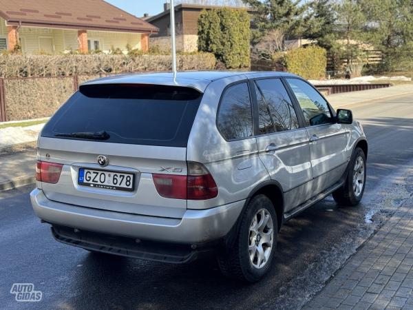 Pelēks BMW X5 2001 Viļņa, ar dzinēja tilpumu 3.00 L un nobraukumu 319 tūkst. km par 3000 €, foto 3 vietnē AUTOMOTO.COM.LV