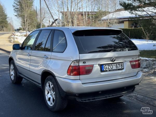 Pelēks BMW X5 2001 Viļņa, ar dzinēja tilpumu 3.00 L un nobraukumu 319 tūkst. km par 3000 €, foto 4 vietnē AUTOMOTO.COM.LV