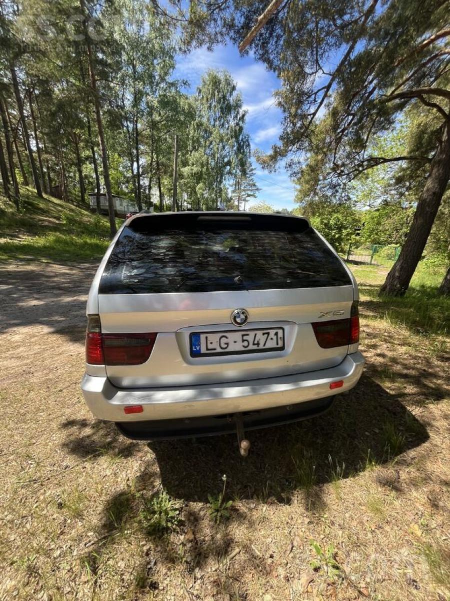 Серый БМВ Х5 2001 в Рига, объемом двигателя 3.00 л и пробегом 658 тыс. км за 1490 €, фото 5 на AUTOMOTO.COM.LV