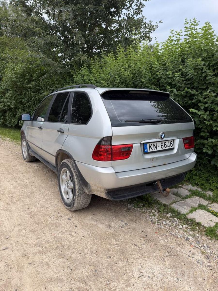 Pelēks BMW X5 2001 Ogre, ar dzinēja tilpumu 3.00 L un nobraukumu 360 tūkst. km par 1700 €, foto 3 vietnē AUTOMOTO.COM.LV