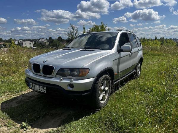 Серый БМВ Х5 2001 в Вильнюс, объемом двигателя 2.93 л и пробегом 600 тыс. км за 2300 €, фото 3 на AUTOMOTO.COM.LV