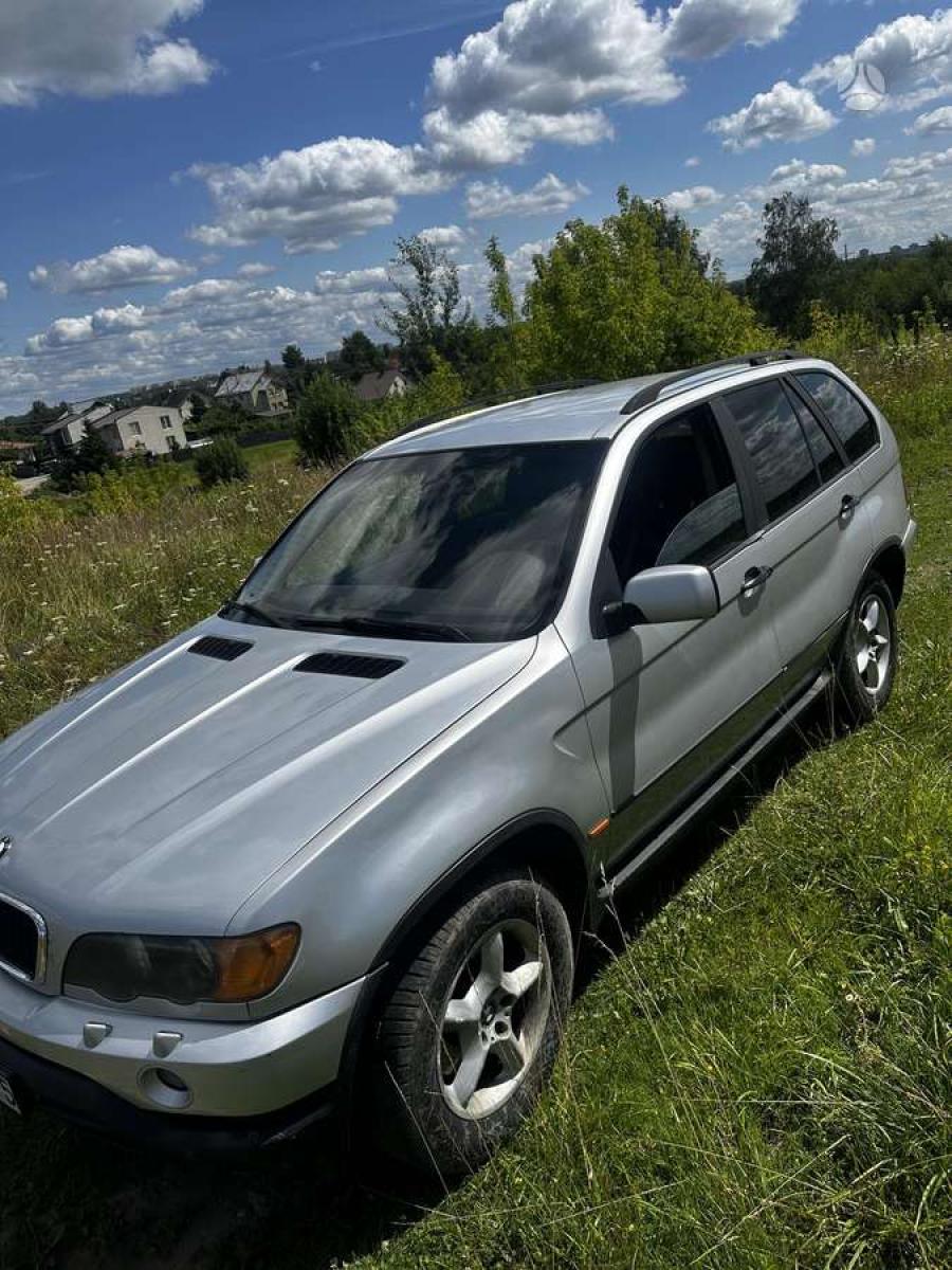 Pelēks BMW X5 2001 Viļņa, ar dzinēja tilpumu 2.93 L un nobraukumu 600 tūkst. km par 2300 €, foto 11 vietnē AUTOMOTO.COM.LV