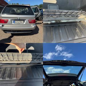Grey BMW X5 2001 in Narva, with an engine capacity of 3.00 L and mileage of 409 thousand km for 3000 €, photo 12 on AUTOMOTO.COM.LV