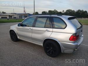 Grey BMW X5 2001 in Riga, with an engine capacity of 3.00 L and mileage of 0 thousand km for 2580 €, photo 9 on AUTOMOTO.COM.LV