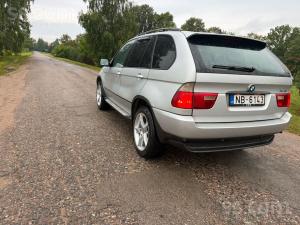 Grey BMW X5 2001 in Dobele, with an engine capacity of 3.00 L and mileage of 0 thousand km for 2800 €, photo 5 on AUTOMOTO.COM.LV