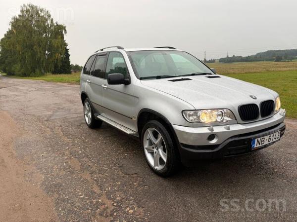 Pelēks BMW X5 2001 Dobele, ar dzinēja tilpumu 3.00 L un nobraukumu 0 tūkst. km par 2800 €, foto 3 vietnē AUTOMOTO.COM.LV