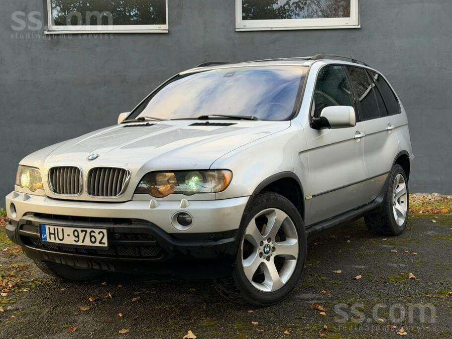 Pelēks BMW X5 2001 Ogre, ar dzinēja tilpumu 3.00 L un nobraukumu 455 tūkst. km par 2750 €, foto 3 vietnē AUTOMOTO.COM.LV