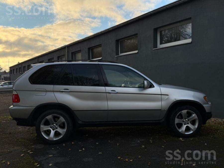 Pelēks BMW X5 2001 Ogre, ar dzinēja tilpumu 3.00 L un nobraukumu 455 tūkst. km par 2750 €, foto 7 vietnē AUTOMOTO.COM.LV