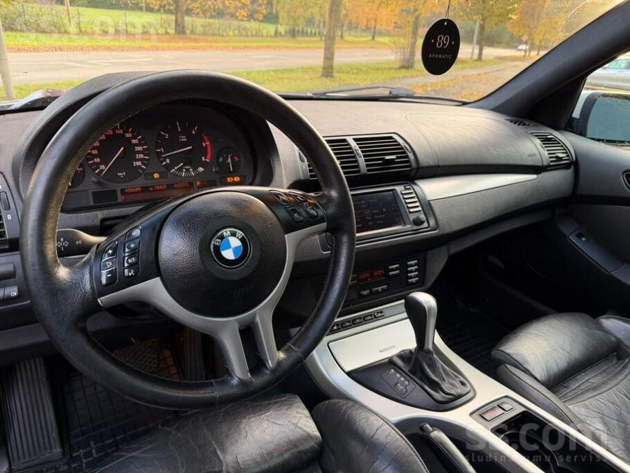 Pelēks BMW X5 2001 Ogre, ar dzinēja tilpumu 3.00 L un nobraukumu 455 tūkst. km par 2750 €, foto 12 vietnē AUTOMOTO.COM.LV