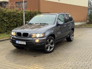 Grey BMW X5 2002 in Riga, with an engine capacity of 3.00 L and mileage of 250 thousand km for 4000 €, photo  on AUTOMOTO.COM.LV