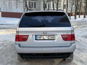 Grey BMW X5 2002 in Vilnius, with an engine capacity of 2.93 L and mileage of 309 thousand km for 2700 €, photo 5 on AUTOMOTO.COM.LV