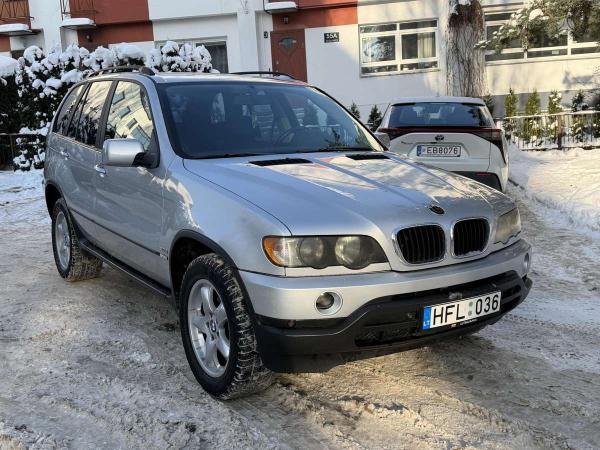 Pelēks BMW X5 2002 Viļņa, ar dzinēja tilpumu 2.93 L un nobraukumu 309 tūkst. km par 2700 €, foto 10 vietnē AUTOMOTO.COM.LV