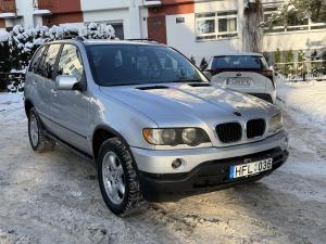 Grey BMW X5 2002 in Vilnius, with an engine capacity of 2.93 L and mileage of 309 thousand km for 2700 €, photo 10 on AUTOMOTO.COM.LV