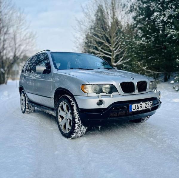 Pelēks BMW X5 2002 Radviliškis, ar dzinēja tilpumu 2.93 L un nobraukumu 289 tūkst. km par 3200 €, foto 3 vietnē AUTOMOTO.COM.LV