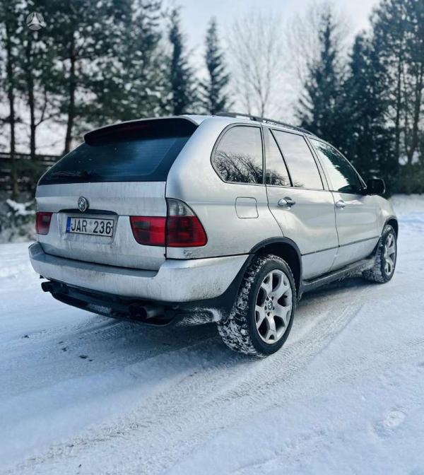 Pelēks BMW X5 2002 Radviliškis, ar dzinēja tilpumu 2.93 L un nobraukumu 289 tūkst. km par 3200 €, foto 5 vietnē AUTOMOTO.COM.LV