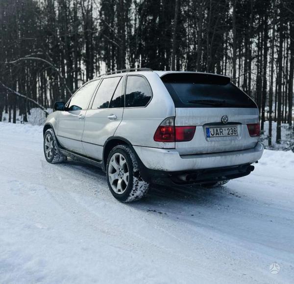 Pelēks BMW X5 2002 Radviliškis, ar dzinēja tilpumu 2.93 L un nobraukumu 289 tūkst. km par 3200 €, foto 7 vietnē AUTOMOTO.COM.LV