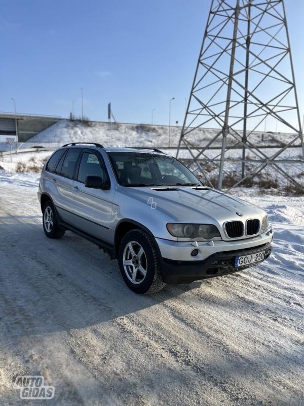 Pelēks BMW X5 2002 Kauņa, ar dzinēja tilpumu 3.00 L un nobraukumu 380 tūkst. km par 3000 €, foto 3 vietnē AUTOMOTO.COM.LV
